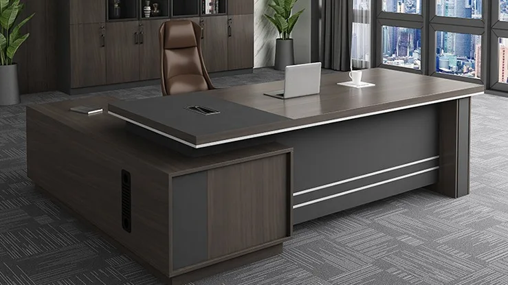 Commercial Furniture Manager Office Table Office Desk Modern Ceo Desks Executive L Shape Desk ...