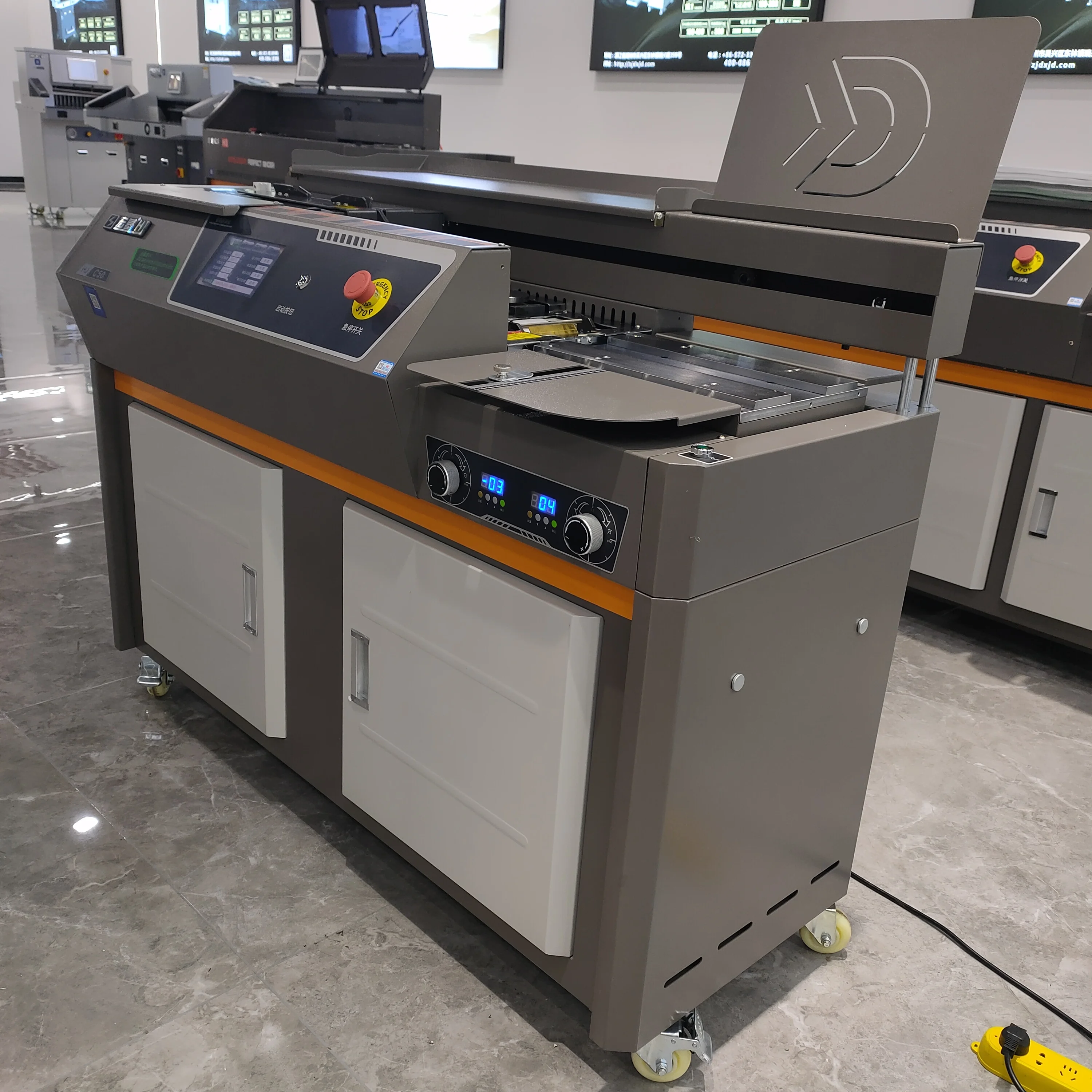 C50 Book Binding Machine - Perfect Glue Binder for A4 Paper