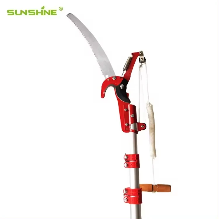 Sunshine High Reach Extendable Fruit Picker Tree Shears Long Telescopic ...