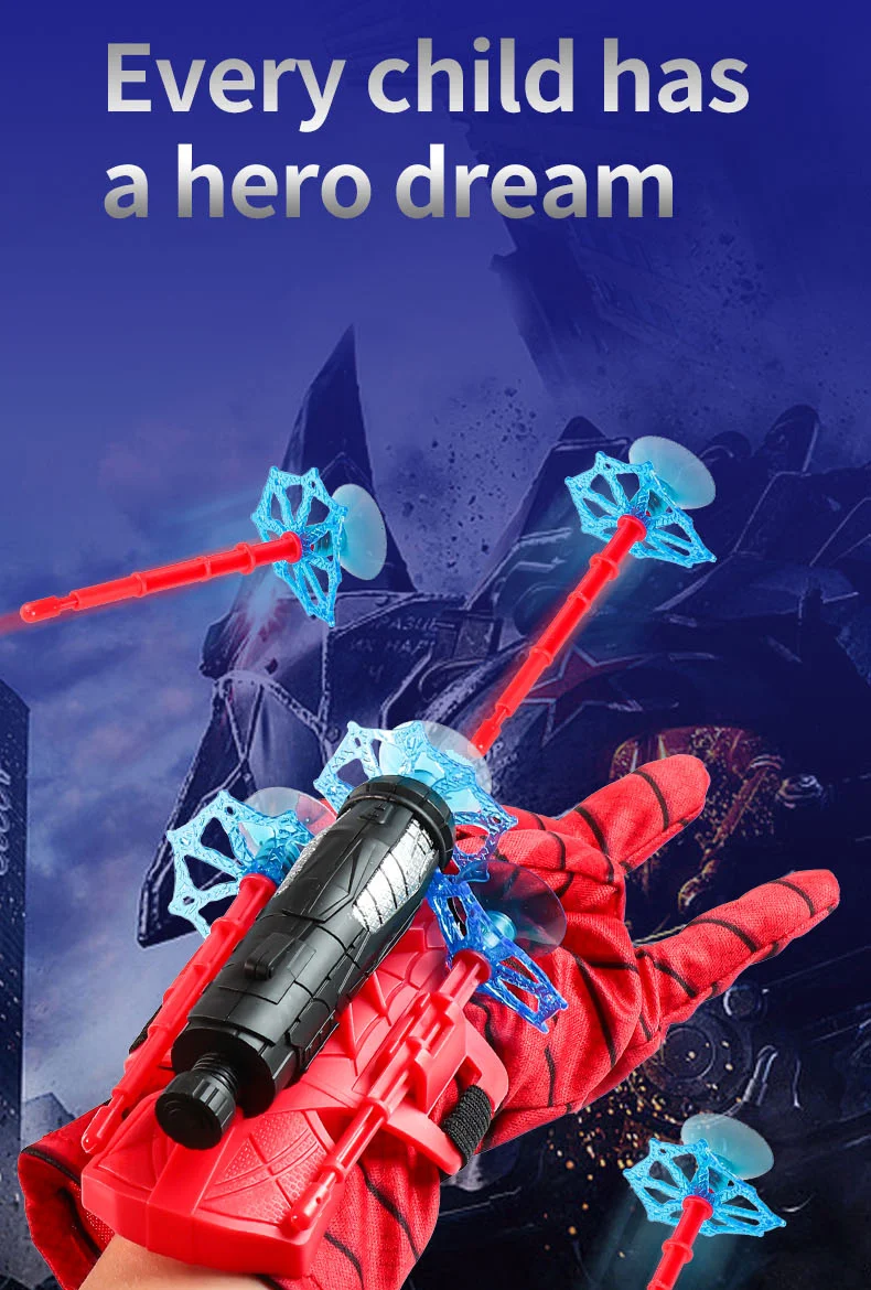 Spider Launcher Cosplay Shooting Game Children Role-playing Boys ...