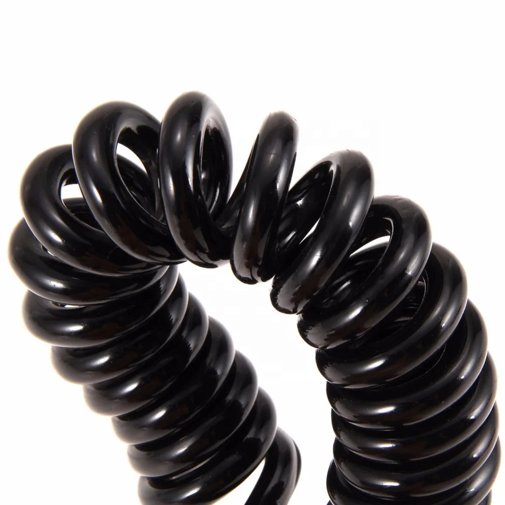 15 Pin Electrical Spiral Coiled Power Cables for Trailers