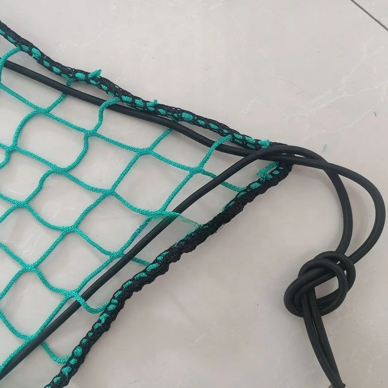 PP KNOTLESS TRAILER TRUCK CARGO NET WITH HOOKS and ELASTIC ROPE ...