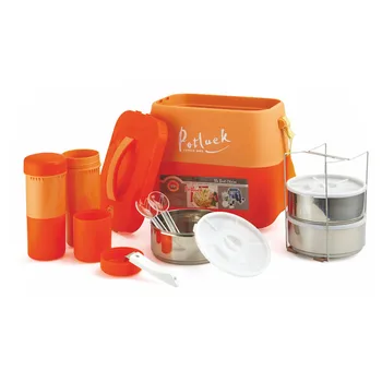 Portable Picnic Food Container Bag Potluck Food Warmer Insulated Lunch ...