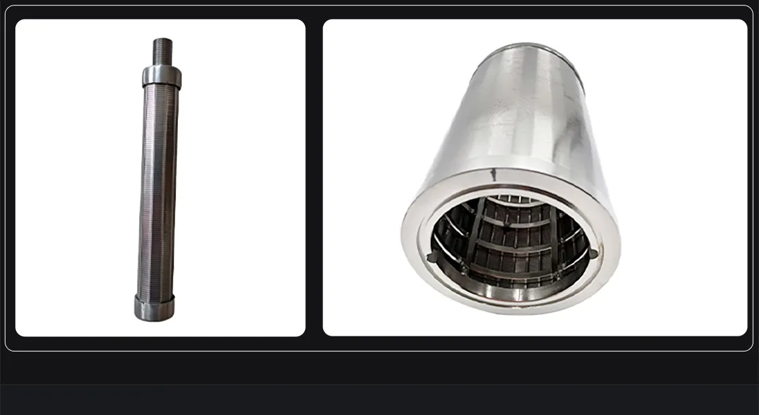 China High Pressure Stainless Steel Wedge Wire Mesh Filter Tube Johnson ...