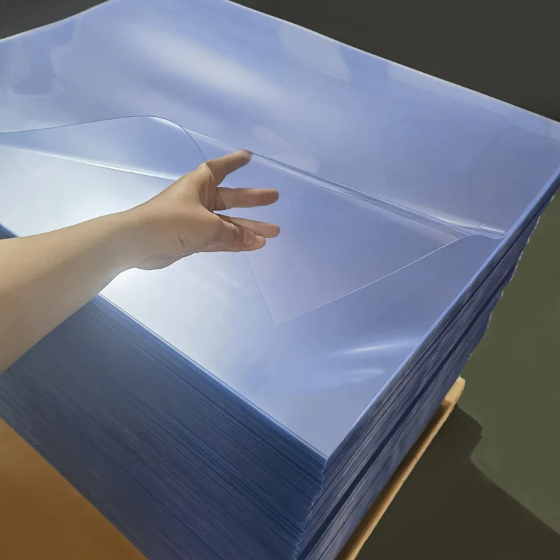 70*100 Pvc Sheet Transparent Pvc Film Pvc Plastic Sheet For Folding Box ...
