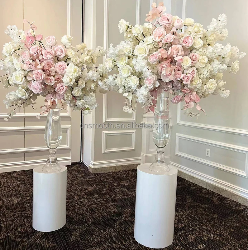 SMOOTH Wedding Props Flower Arrangement Crystal Pendant Crystal ...