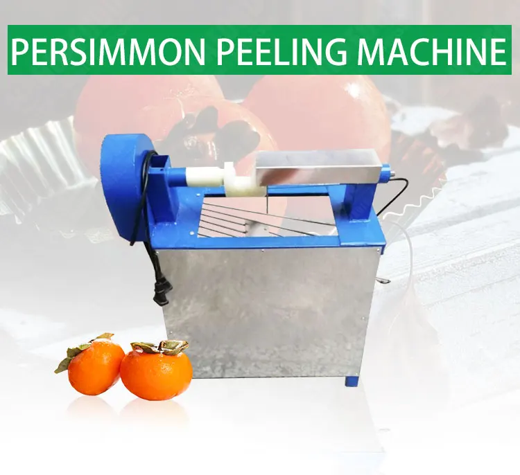 Efficient Mango and Persimmon Peeling Machine - 1 Year Warranty