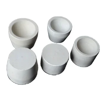 Cupel Ceramic Clay Magnesium Oxide Magnesite Cupel Crucible 6a 7a 8a 9a ...