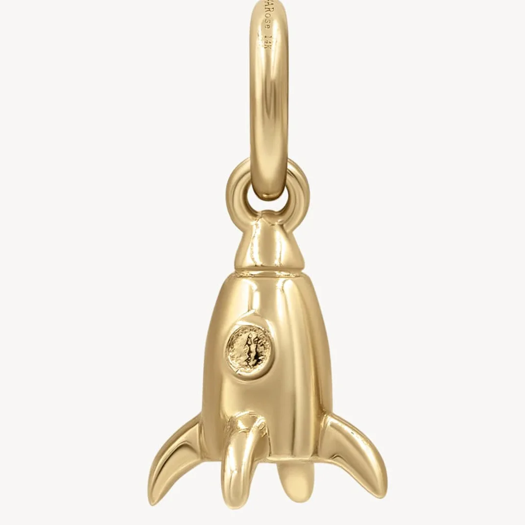 Manna Classic 14K Gold DIY Accessory Stars MAMA Moon Gold Charms ...