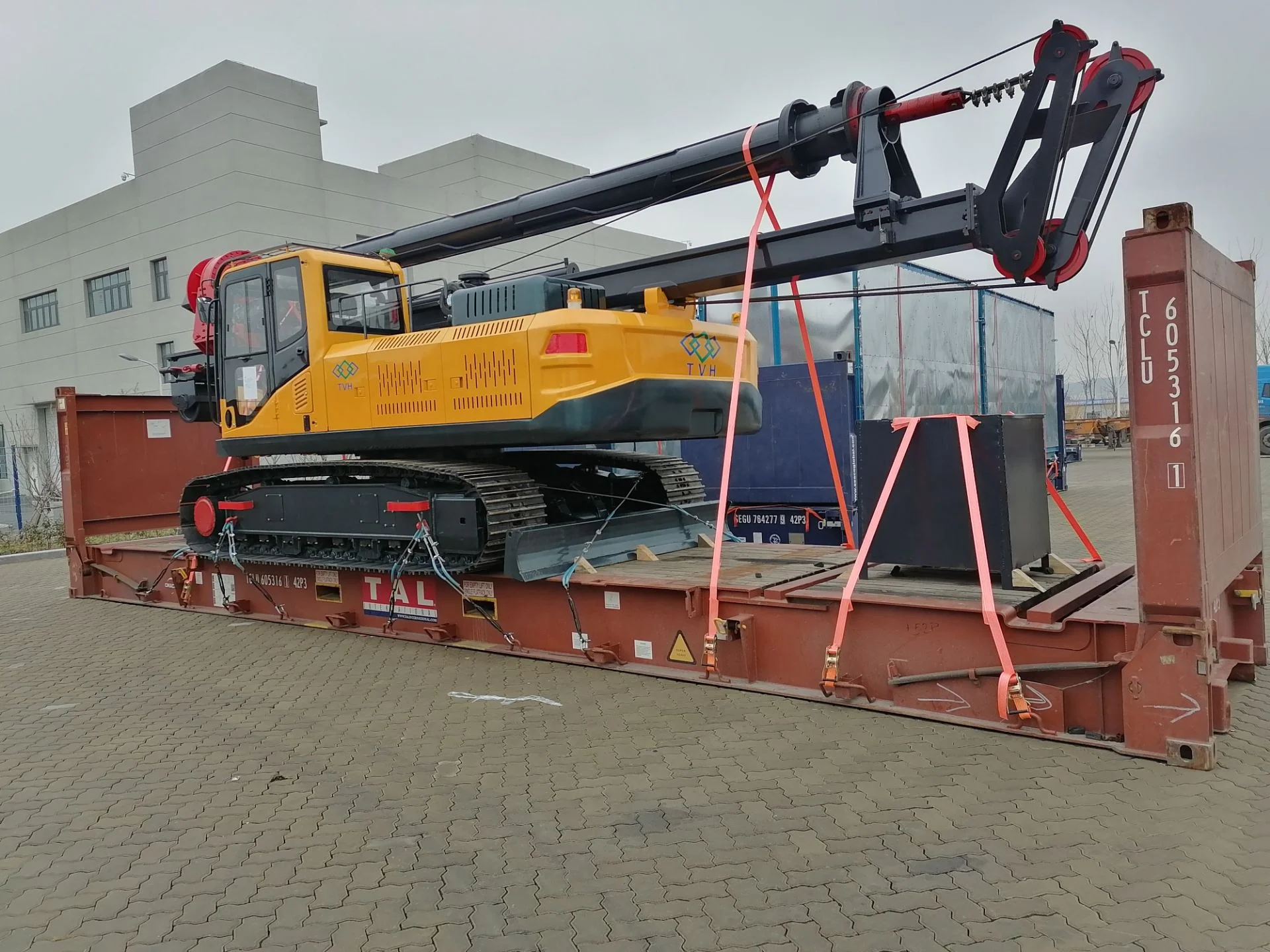 Hydraulic House Pile Driver Truck-mounted Bored Pile Lr130 20m 30m 40m ...