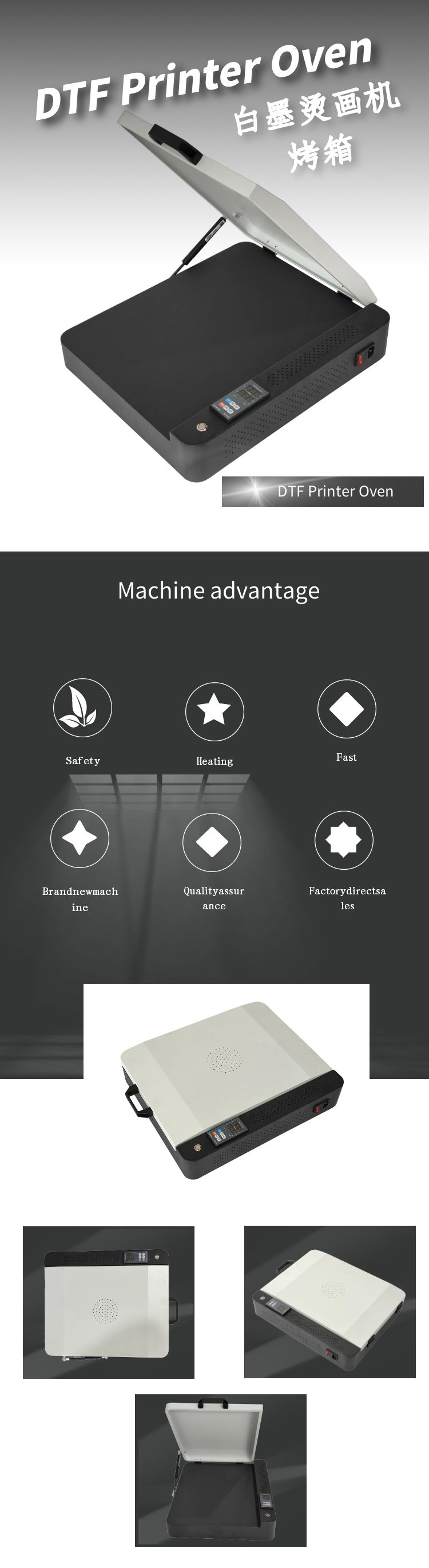 Polyester Film Heaters Market - DTF Oven by Factory A2