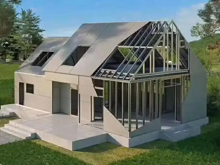 Modern Two-Storey Luxury Prefabricated Villa - Fast Install Steel ...