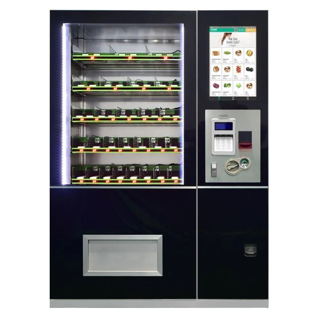 Bakery Snack Cake Vending Machines With Elevator Lifting Function - Buy ...