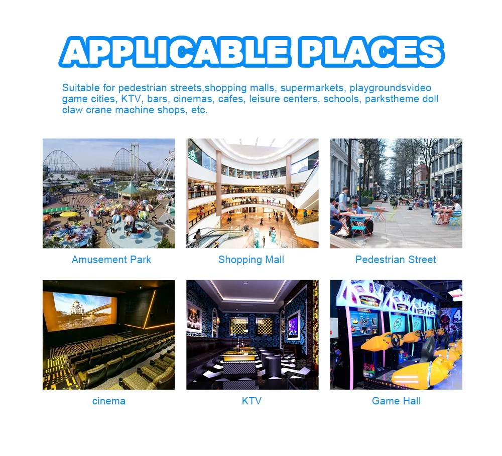 2 Player Full Metal Toy Crane Claw Machine/Double Players Claw Crane ...