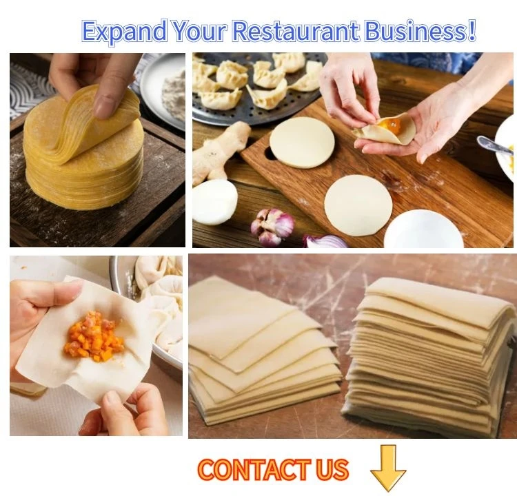 Handmade Trotellini Dumpling Machine For Commercial Usa Wonton Skin ...