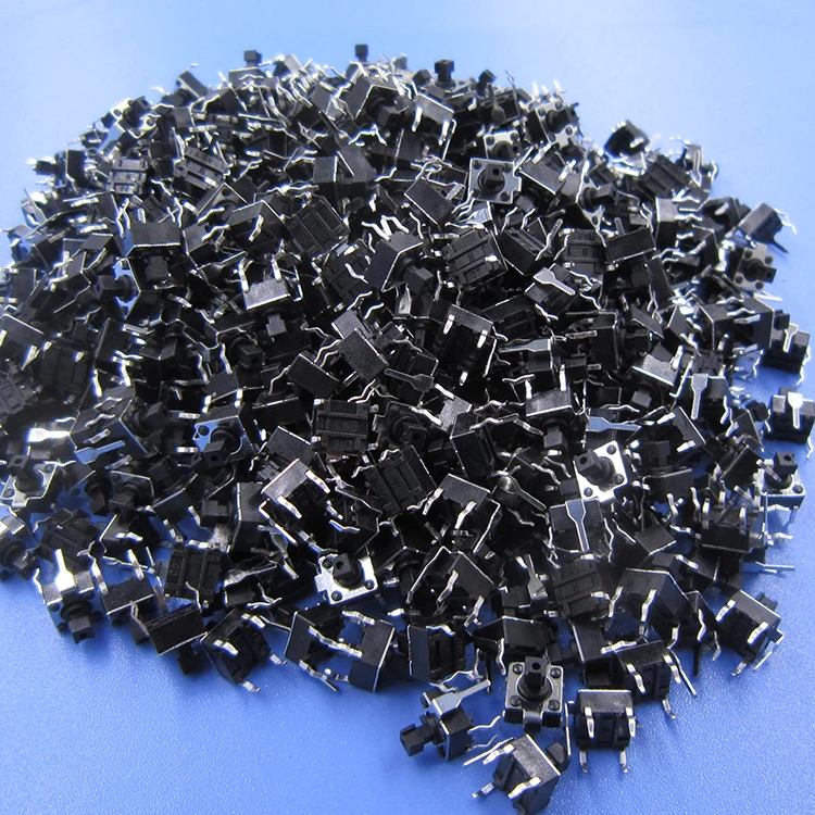 6x6触觉开关B3F-1050 B3F-1052 B3F-1055 B3F-1056 B3F-1052-G B3F-1150 B3F-1152 ...