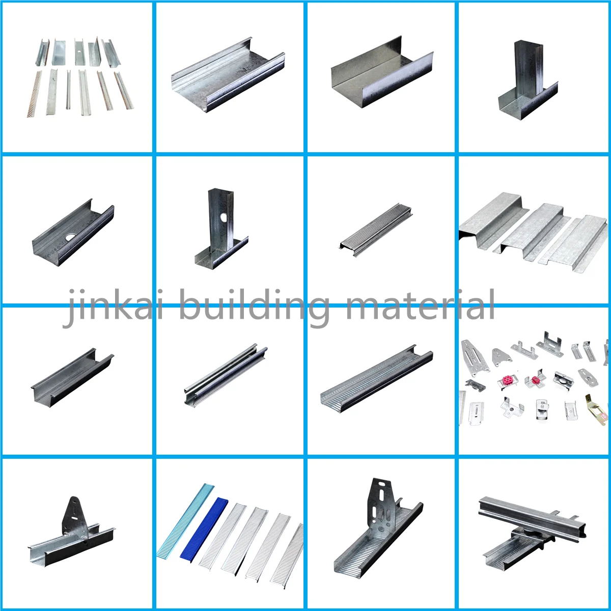 Galvanized Profile Steel Frame Small Furring Channel Suspended Ceiling ...