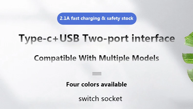 High Quality Electric Charging Socket USBC USBA Smart Outlet with CE 3C ...