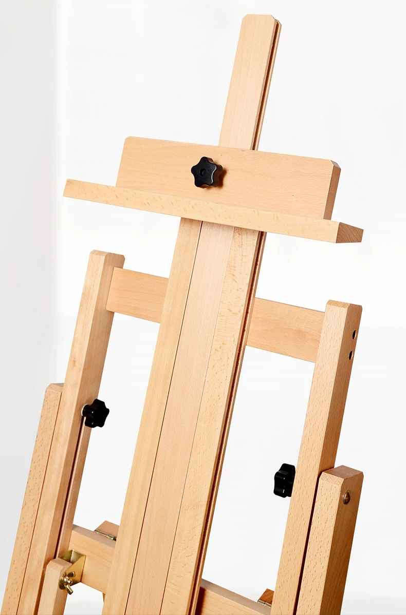 Professional Artist Easel Foldable Adjustable Solid Large French Wood ...