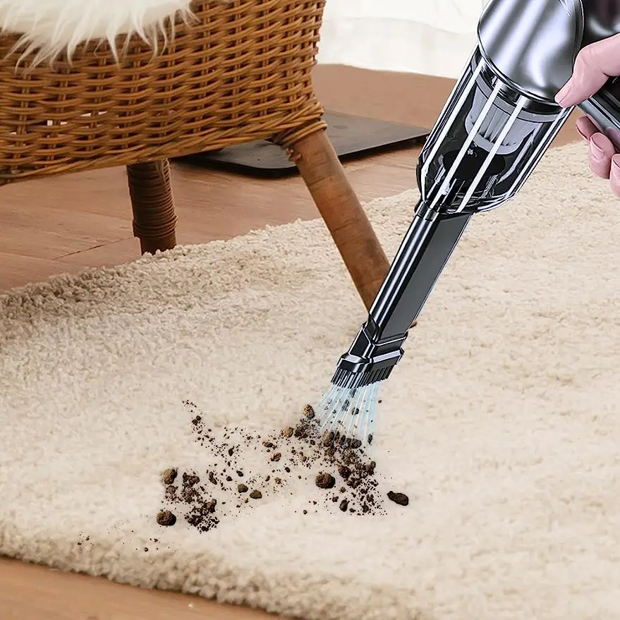 Portable Mini Handheld Cordless Wireless 13000pa Wet Dry Vacuum Cleaner ...