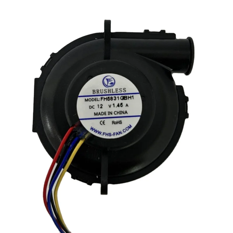 High Pressure 12V 24V DC Blower - High Speed, Low Noise