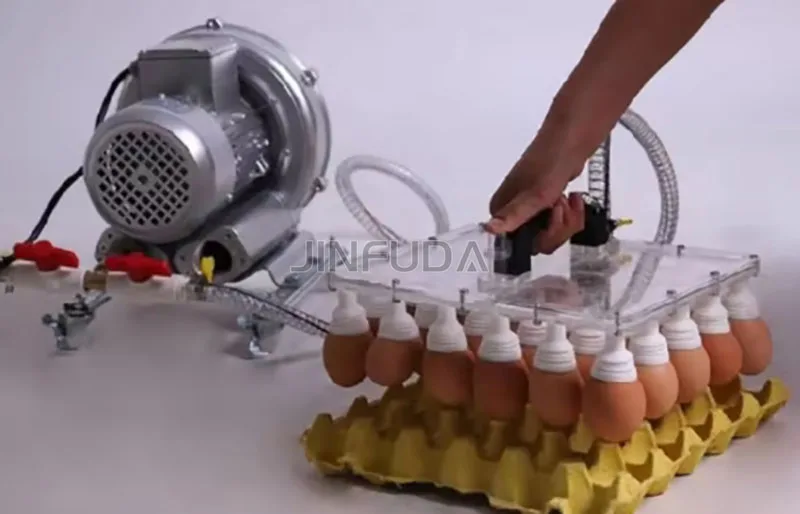 30-egg Lifter Head Kit Suction Head Vacuum Egg Lifter for Efficient Automatic Lncubator Tray Egg ...