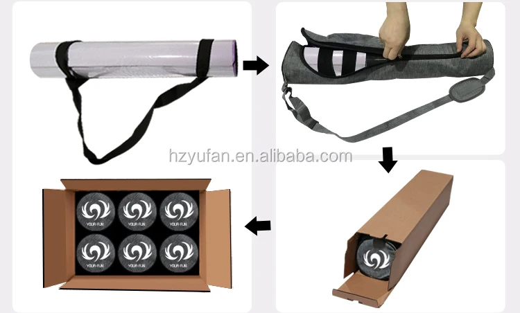 Custom Round Oval Capsule Shape Arched Pu Yoga Mat Natural Rubber Extra ...