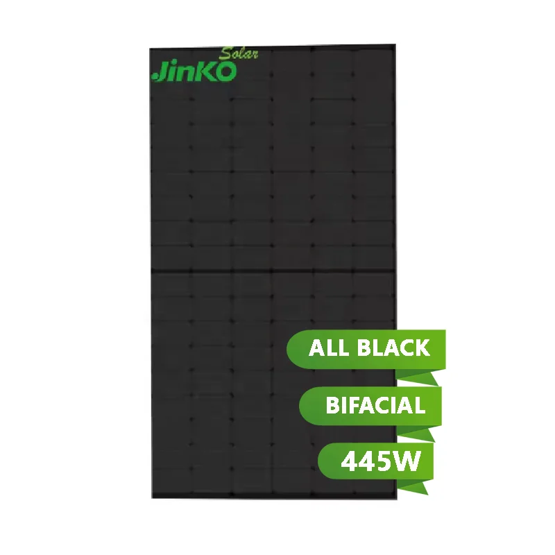 Jinko Full black solar panel Jinko Tiger N-Type 445w for European ...