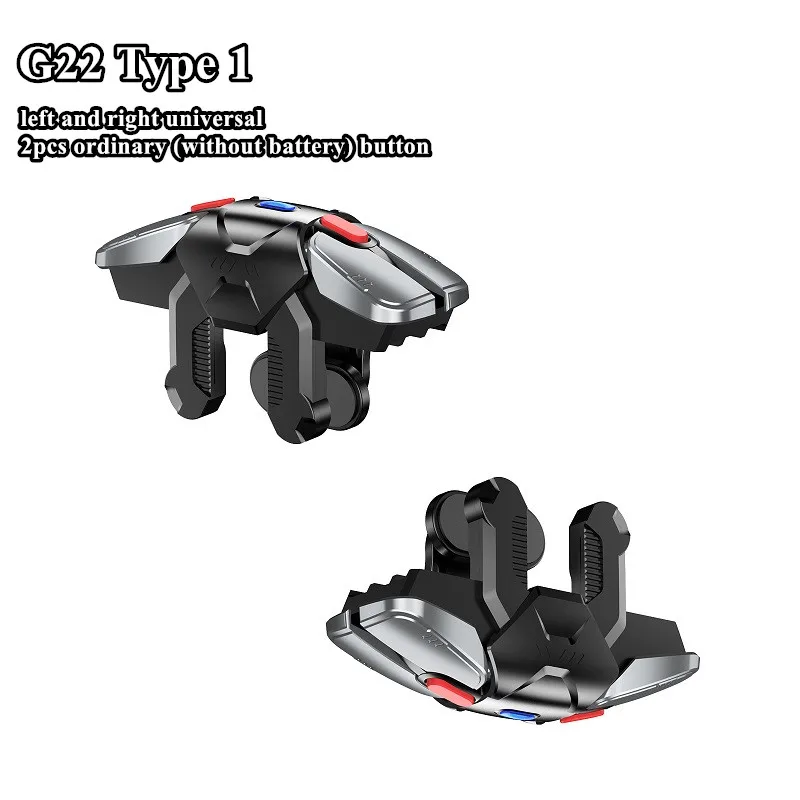 Pubg Trigger G22 Mini Mobile Phone Game Trigger Button Aim Shooting Gamepad Controller For Pubg