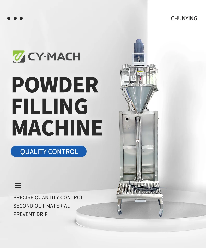 Semi-automatic Dry Protein Powder Weighing Packing Filling Machine 500g ...