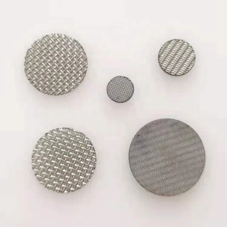 304 316L Screen Powder Sintered Filter Disk Stainless Steel Sintered ...