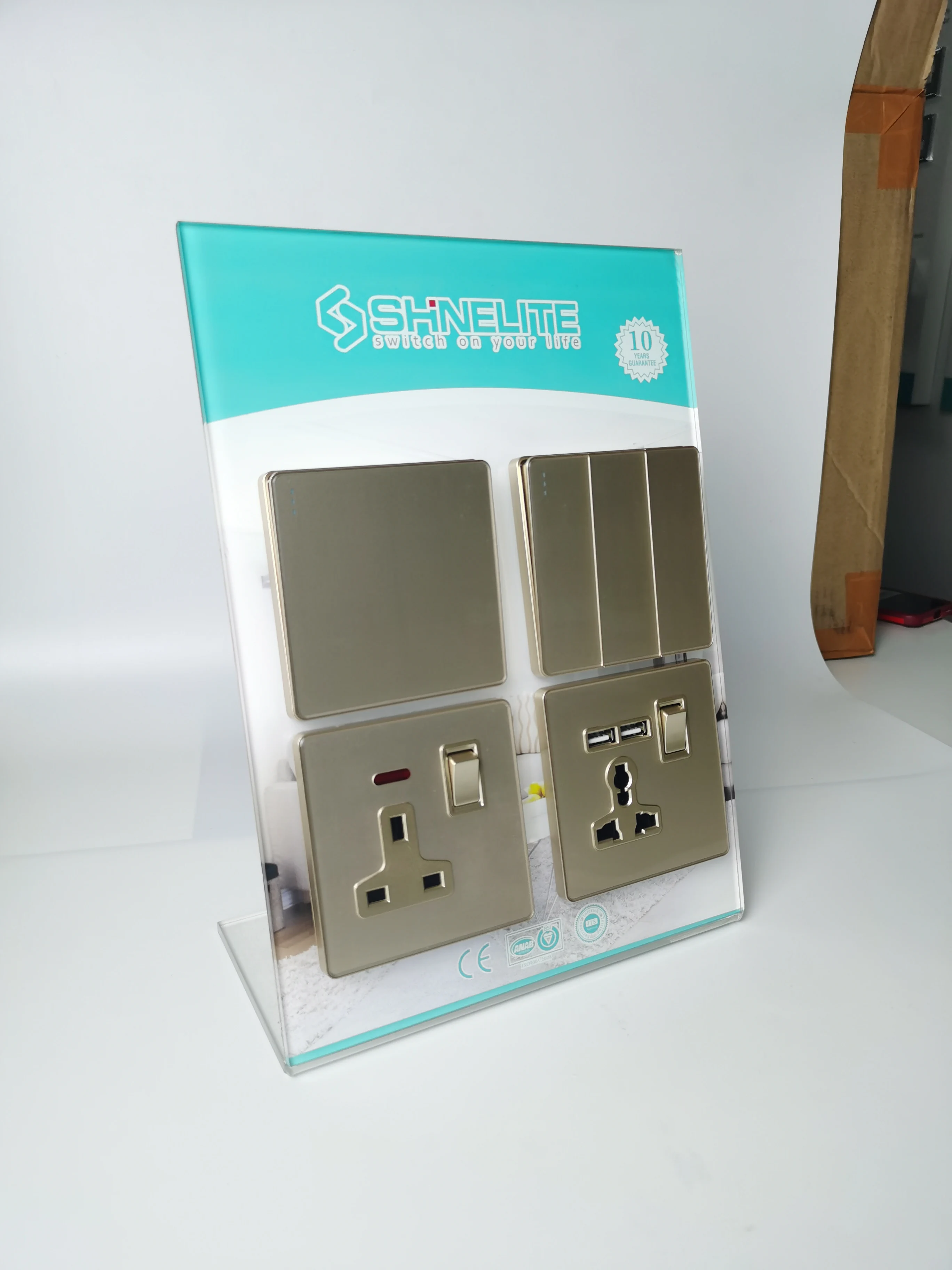 SHINELITE Wall Switch Sockets - Modern, Safe, and Versatile