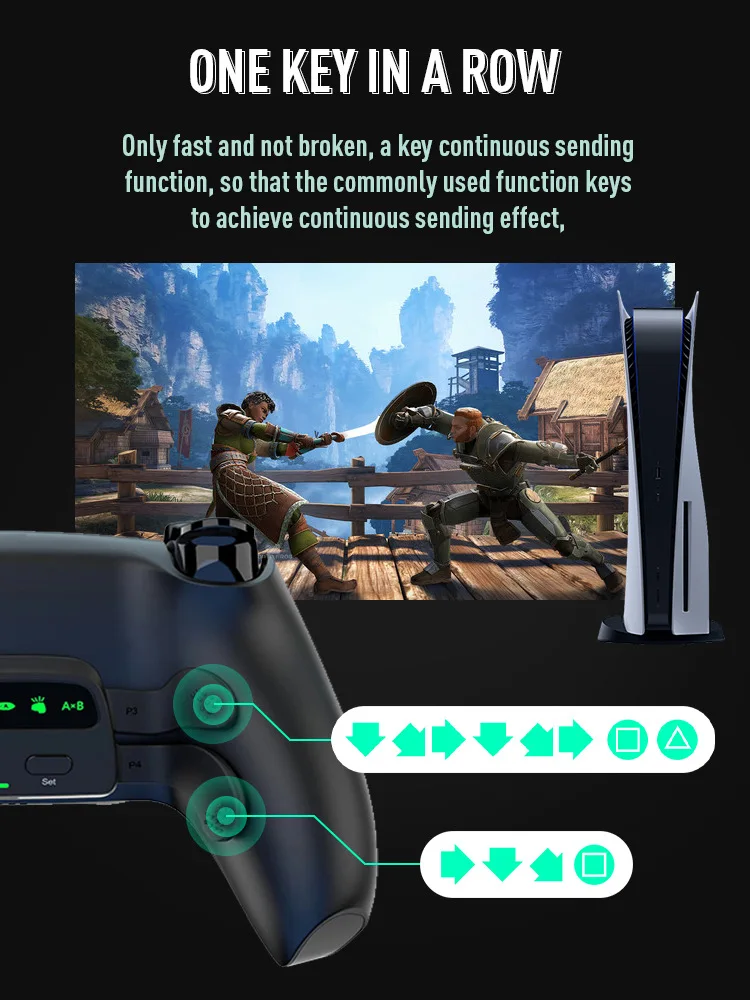 For Data Frog Four-Button Back Controller for PS5 Bdm 020 030 ...