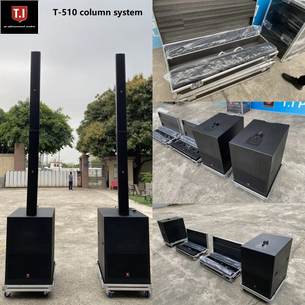 T.I Pro Audio High Quality Column System Speaker Active Array Sound ...