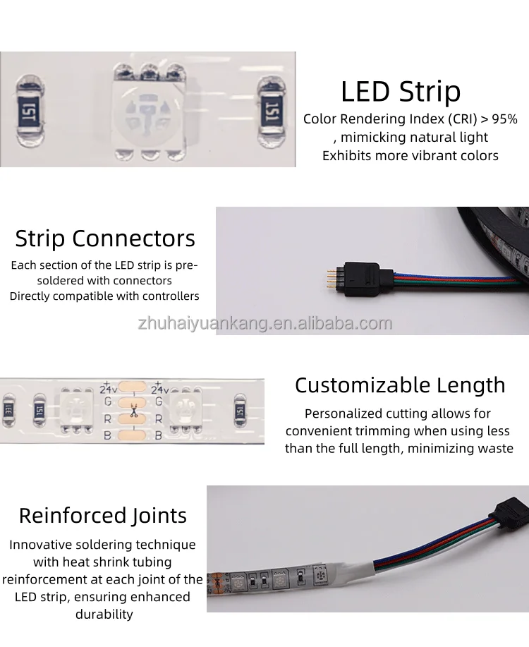 Smart Room Decoration Light Running Water 2835 Flexible Indoor Outdoor ...