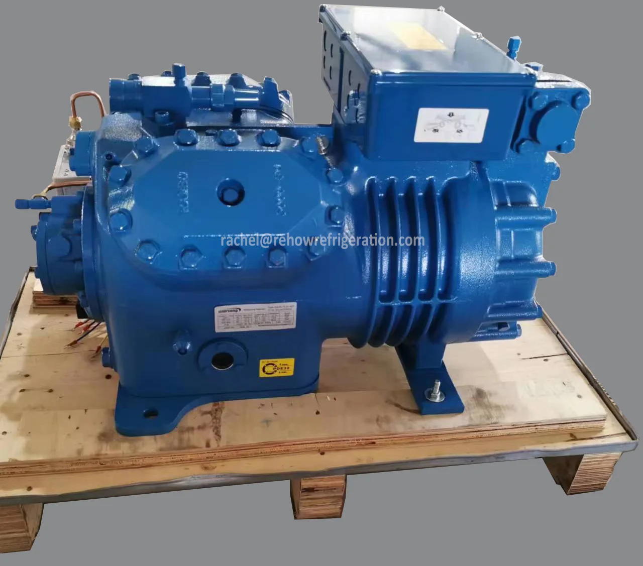 Mini Semi-Hermetic Reciprocating Compressor Metal Scroll Compressor ...