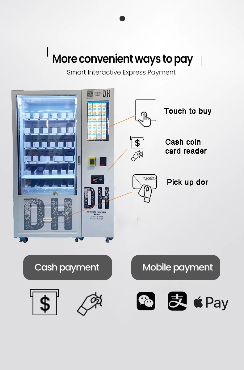 Micron High Quality Automatic Street Food Hot Dog Vending Machine with ...