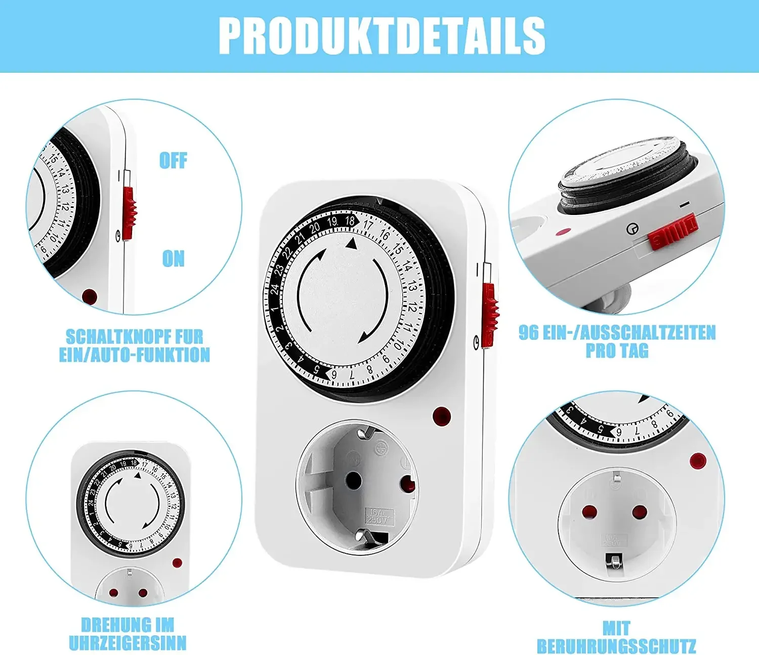 EU Standard Timer Switch Manufacturer for Commercial Projects