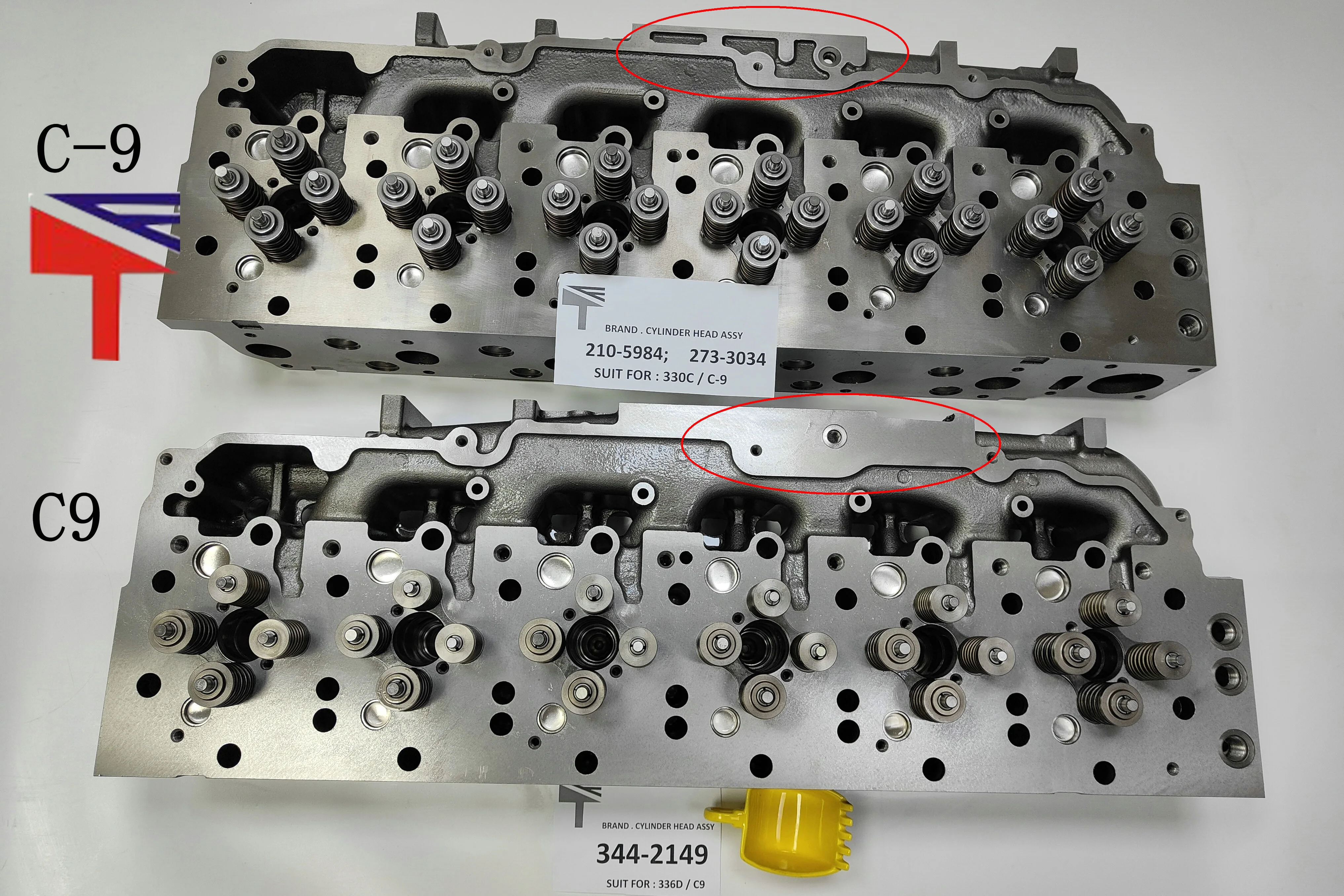 Band Engine Cylinder Head Assy 210-5984 273-3034 for C-9