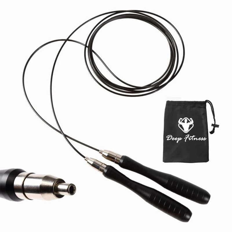 Professional Self-locking Aluminum Handle Jump Rope Speed Adjustable ...