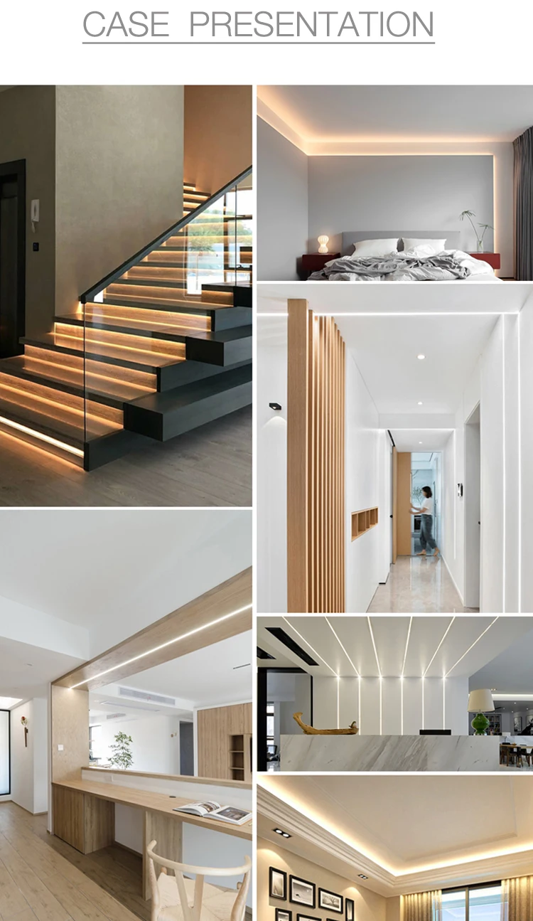 Chasing Flow Water Linear Light Remote Control Running Water Flowing ...