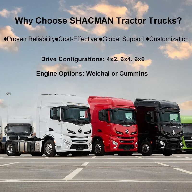 SHACMAN F3000 for Cargo Loading/Unloading 400hp Low Fuel Consumption ...