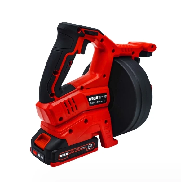 20v Cordless Brushless Rechargeable Battery Toilet Kitchen Pipe ...