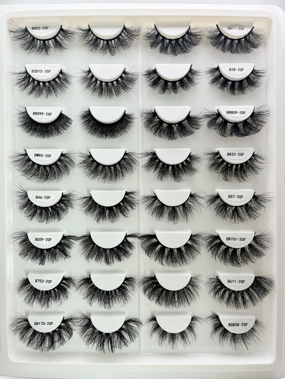 Best Selling Super Fluffy Faux Mink Lashes 3d 5d Wholesale Vendor Own ...