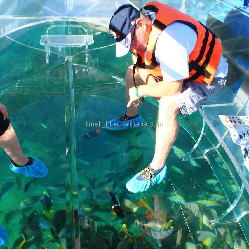 LIMELIGHT Polycarbonate Thermoformed Clear Boat for Sale