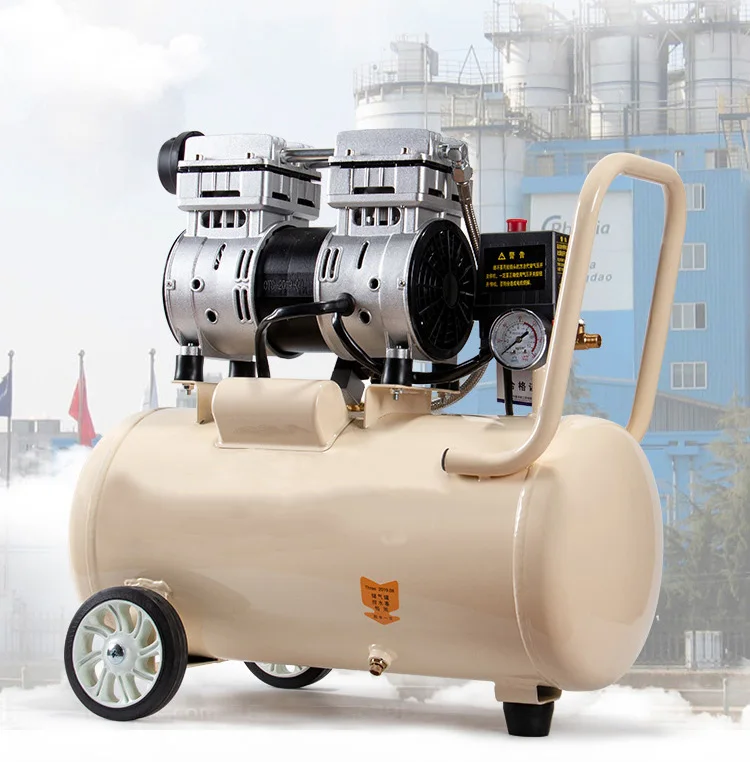 Small Silent Oil-free Rocking Piston High Pressure Portable Air ...