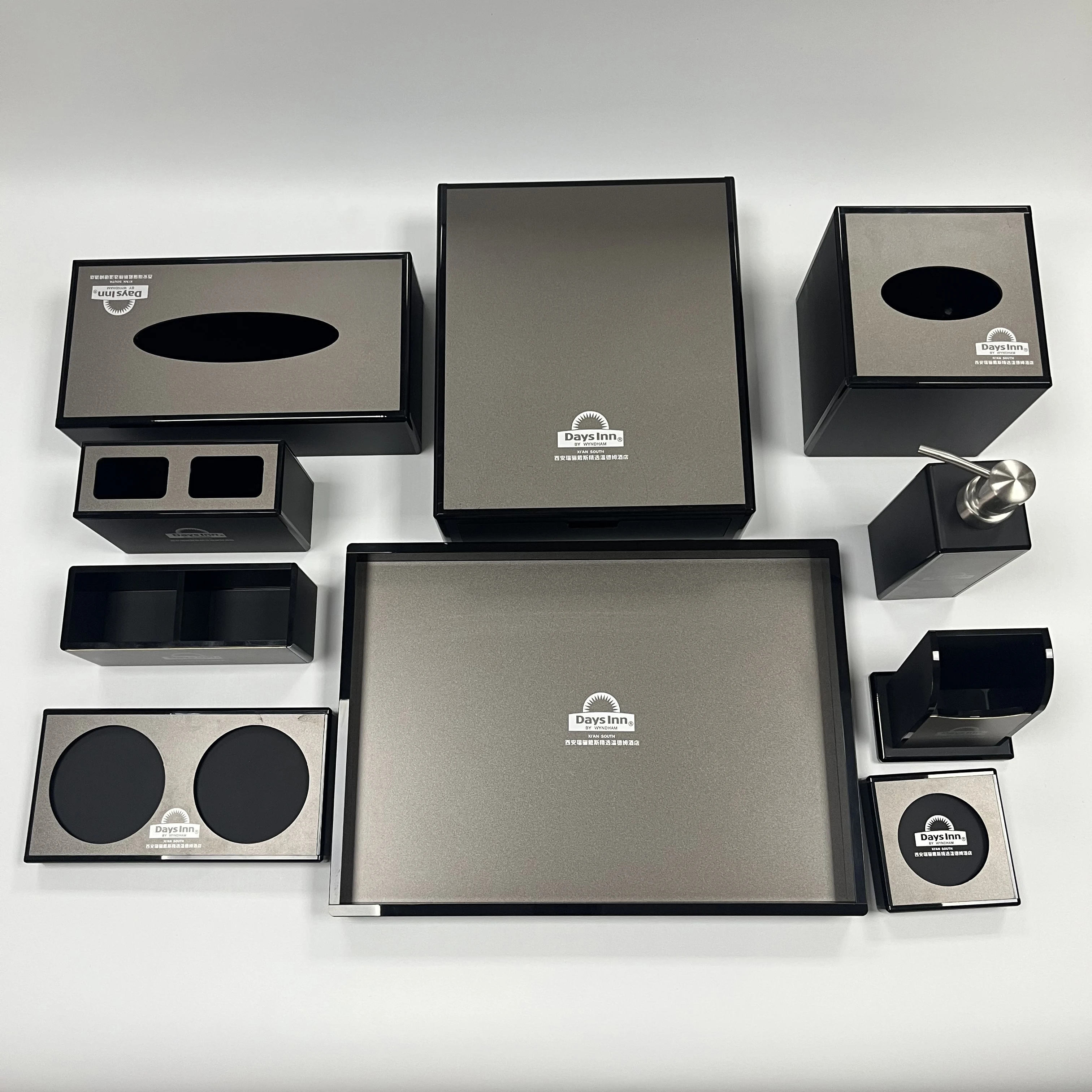 Customizable LOGO Service Supplies Hotel Acrylic Storage Box Hotel Room ...