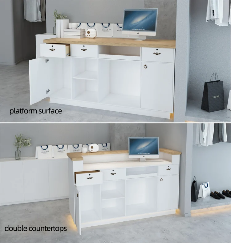 Meja Kasir Kecil - Ideal Untuk Retail Store Dan Boutique
