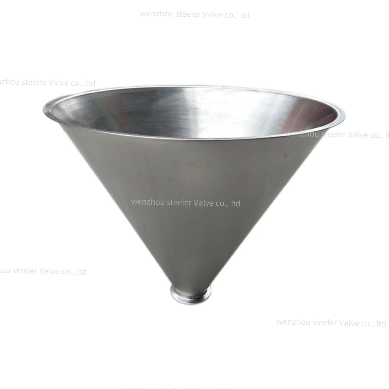 Fine Stainless Steel SS304 316L Sanitary Grade Tri-Clamp Large Conical ...