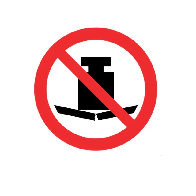 Do not put weights PVC 50x50mm| Alibaba.com